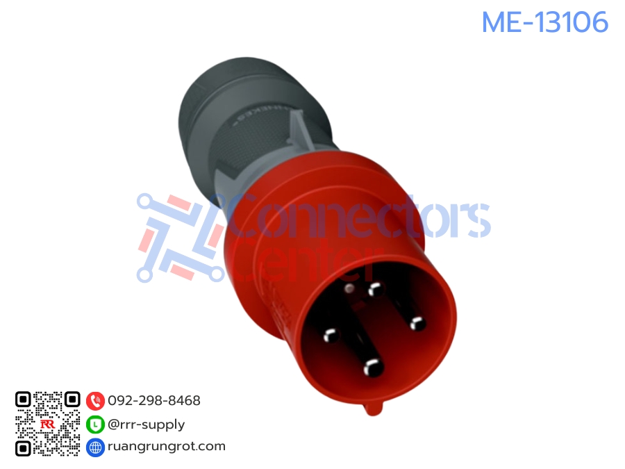 Plugs 3P+E IP54